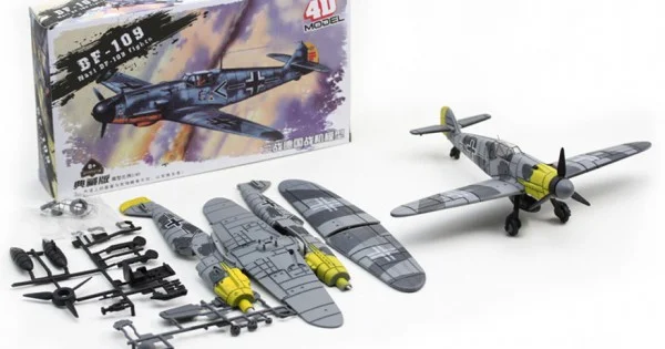4d model plastic kits