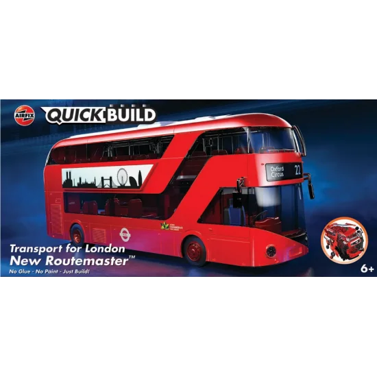 quickbuild j6050 new routemaster bus