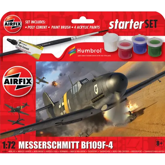airfix gift set 55014 messerschmitt bf109f