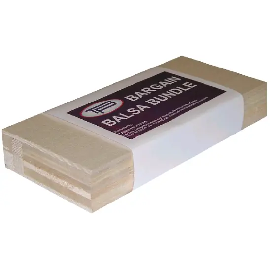 small balsa bundle