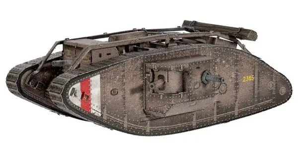 me1022 wwi british mkiv tank