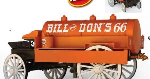 ms6008 phillips 66 oil tank wagon (1927)