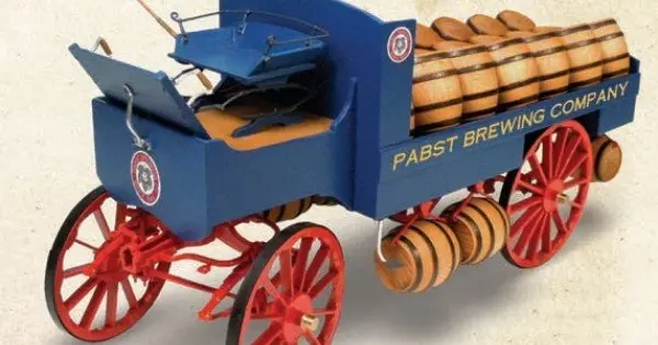 ms6011 pabst beer wagon