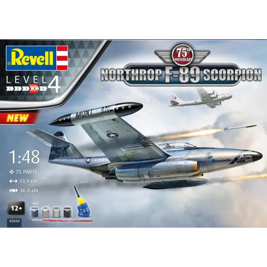 revell 05650 f89 scorpion gift set