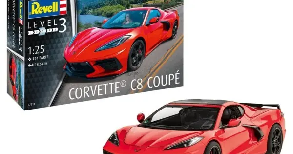 revell 07714 chevrolet corvette c8 coupe